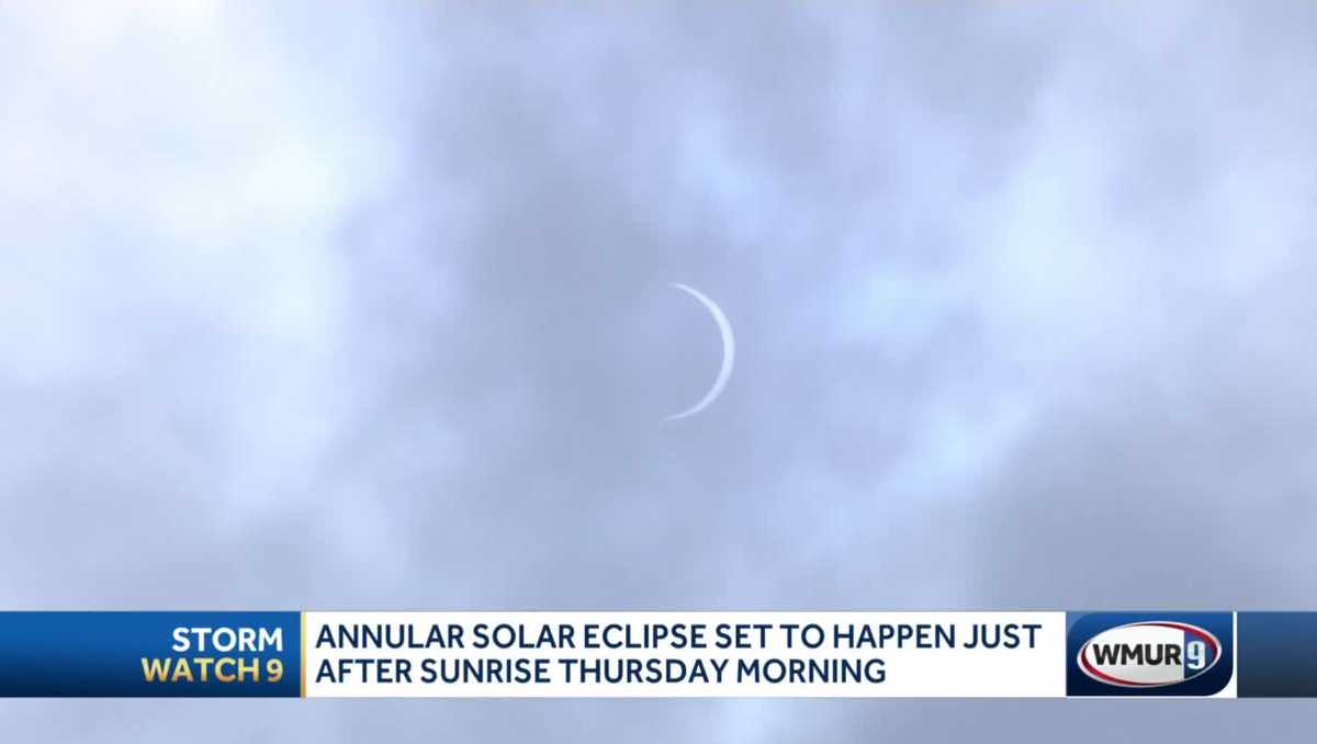 Annular solar eclipse happening this week