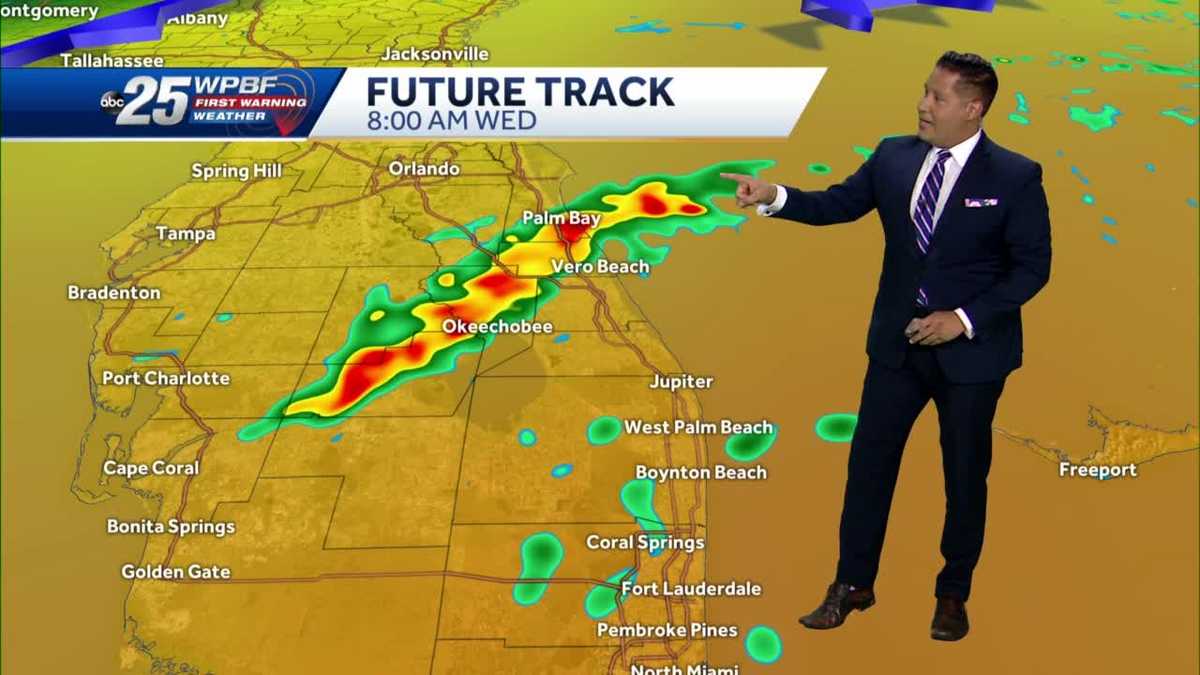 Strong cold front less than 24 hours away