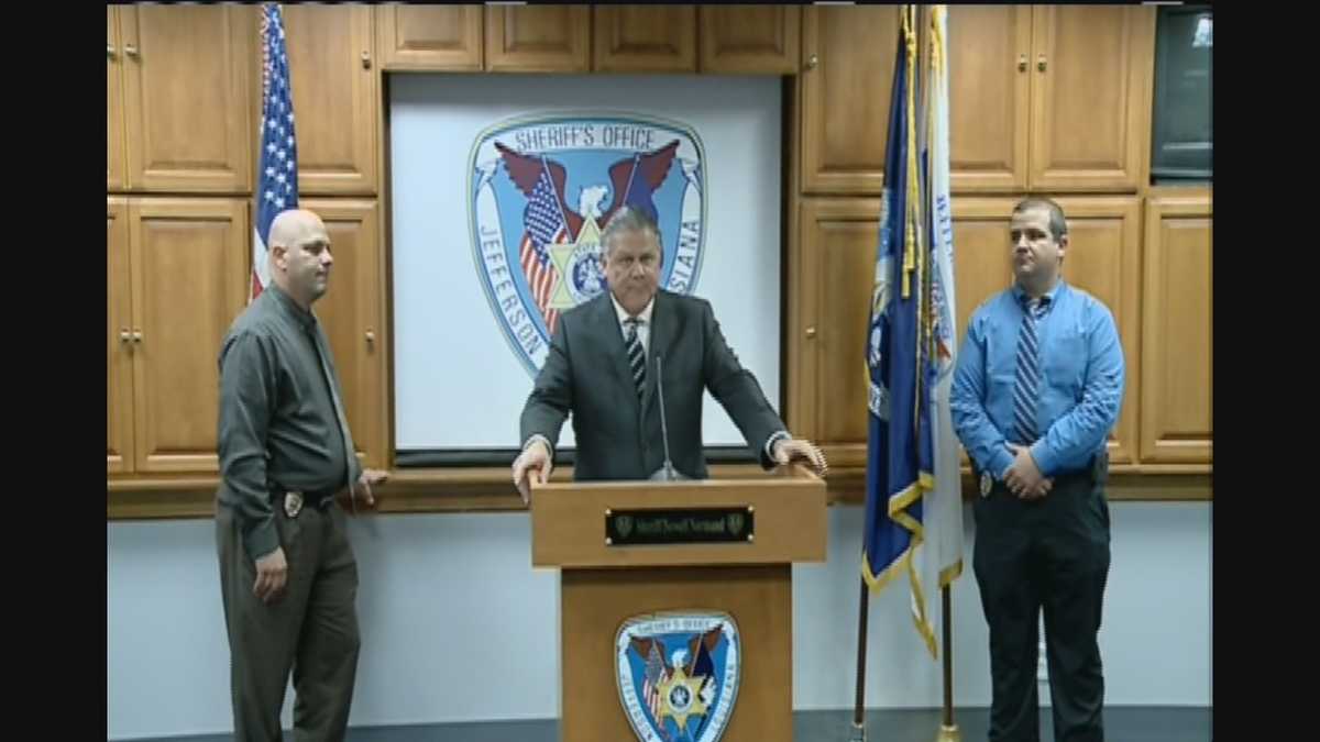 News conference: JPSO announces arrest in fatal shooting of sergeant in ...