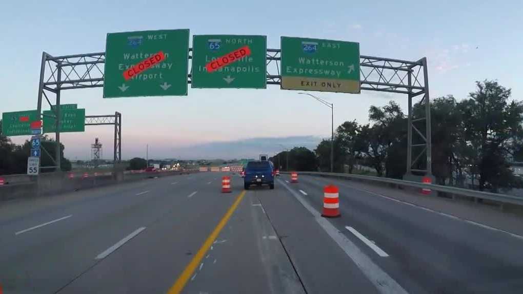 KYTC to make signage improvements for I-65 shutdown