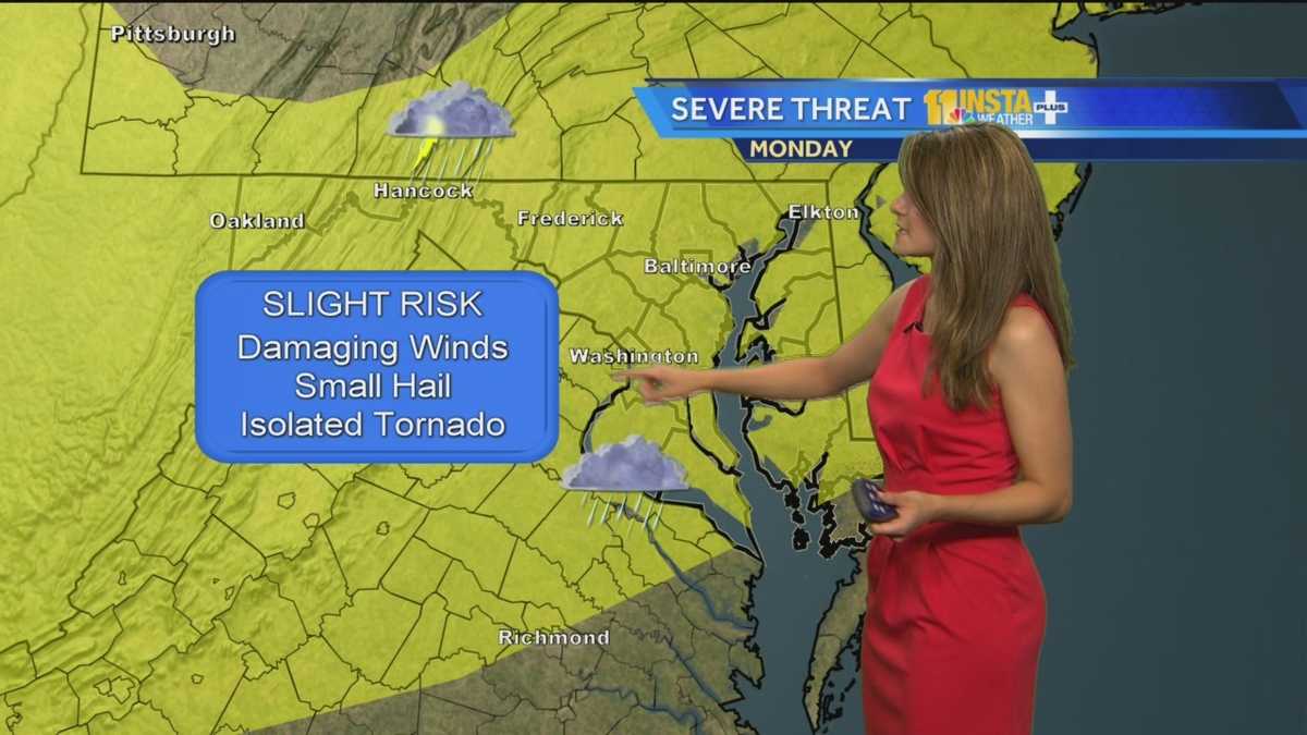 Hot, steamy again today; Severe weather possible
