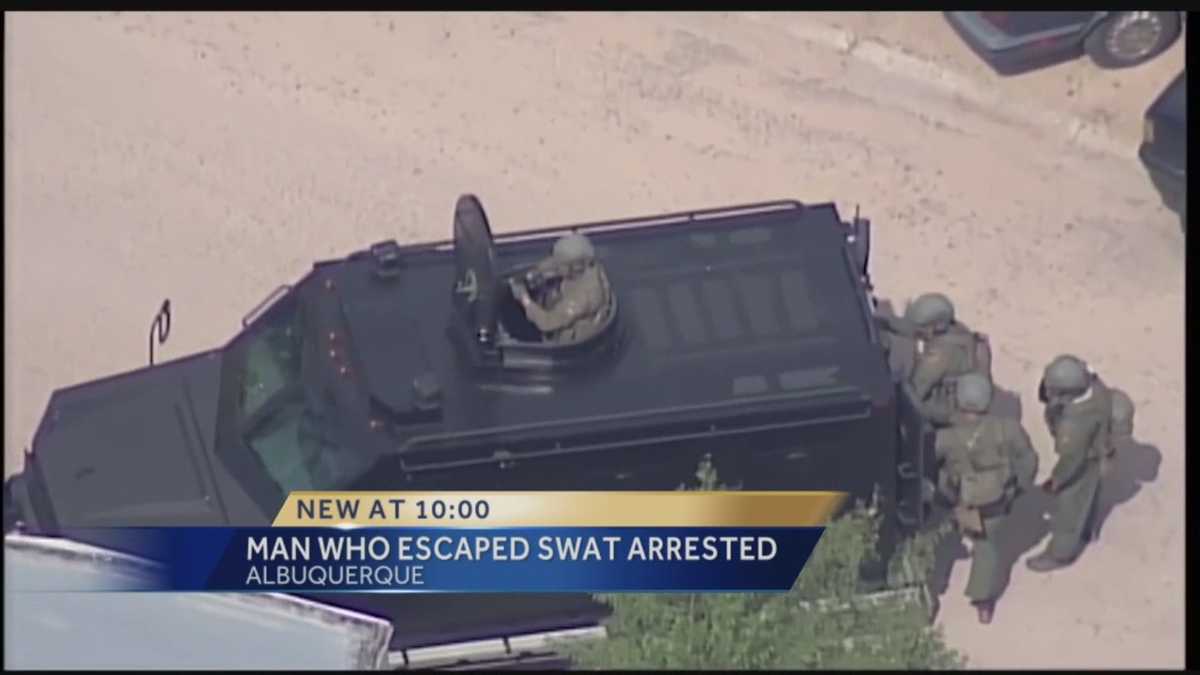 Man who escaped SWAT arrested
