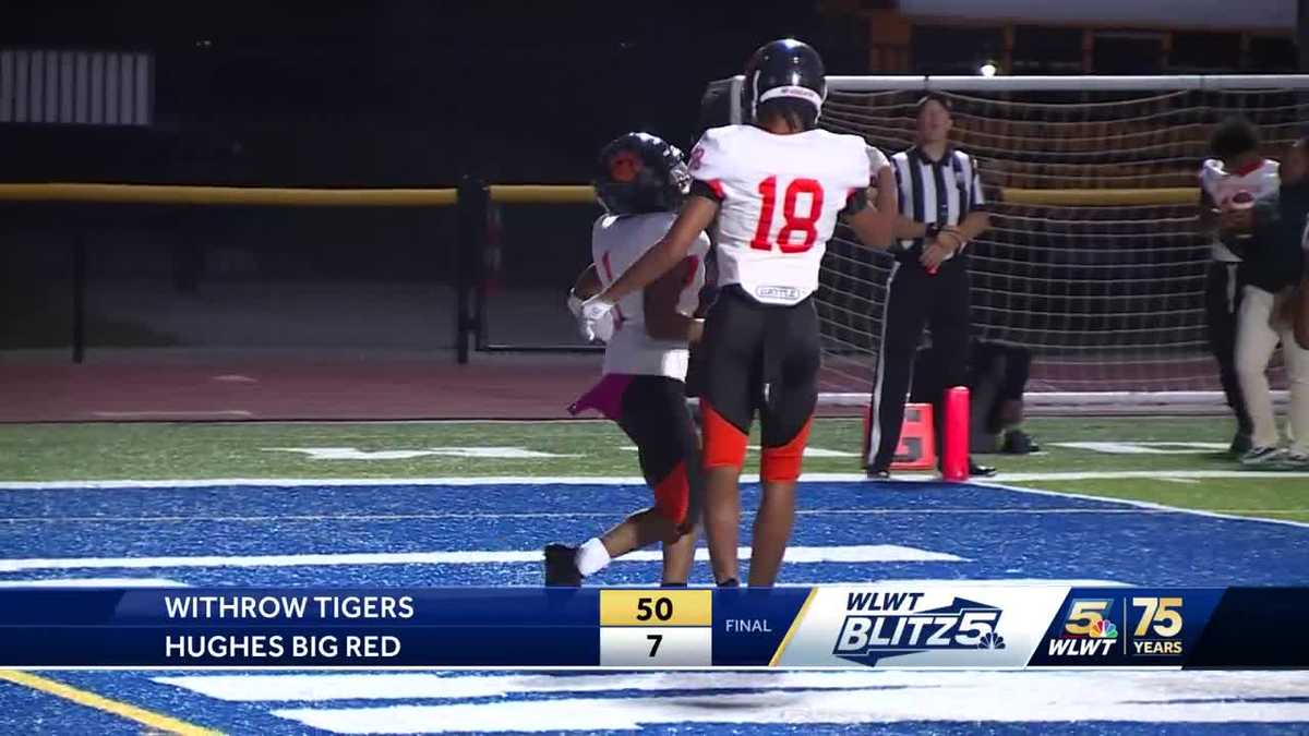 Withrow Tigers 50, Hughes Big Red 7
