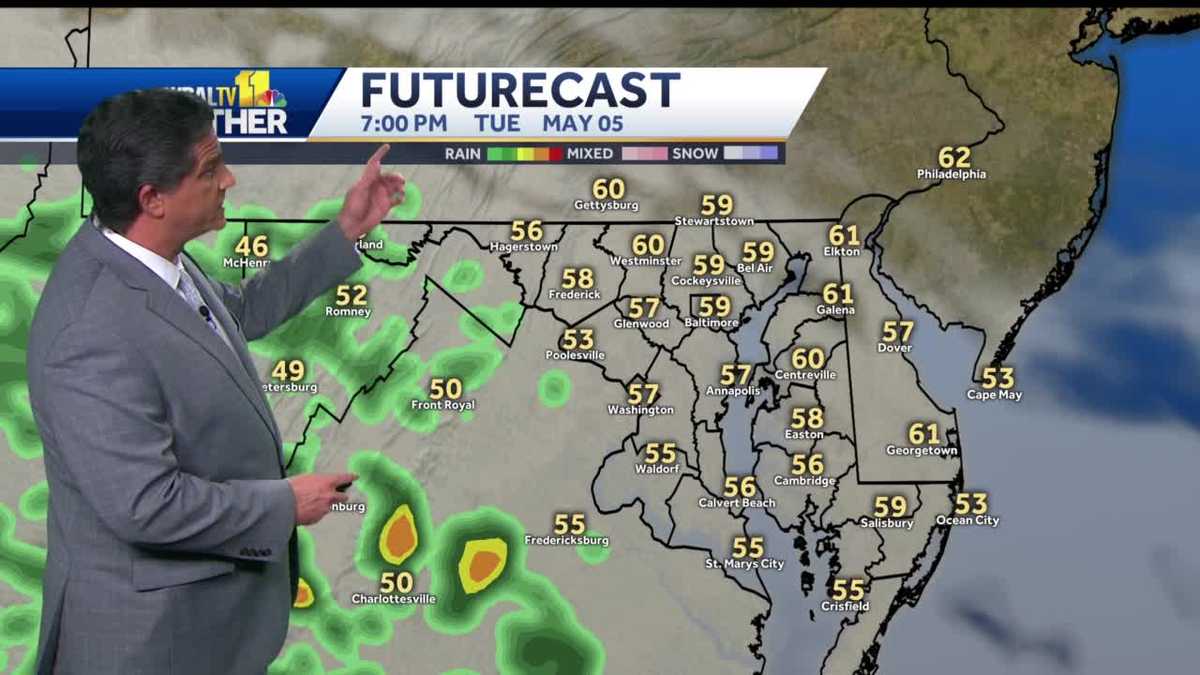 Tony shows when rain returns