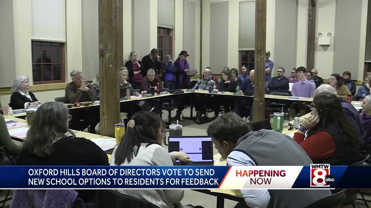 Oxford Hills School Board discuss elementary school options for district Oxford Hills School Board discuss elementary school options for district