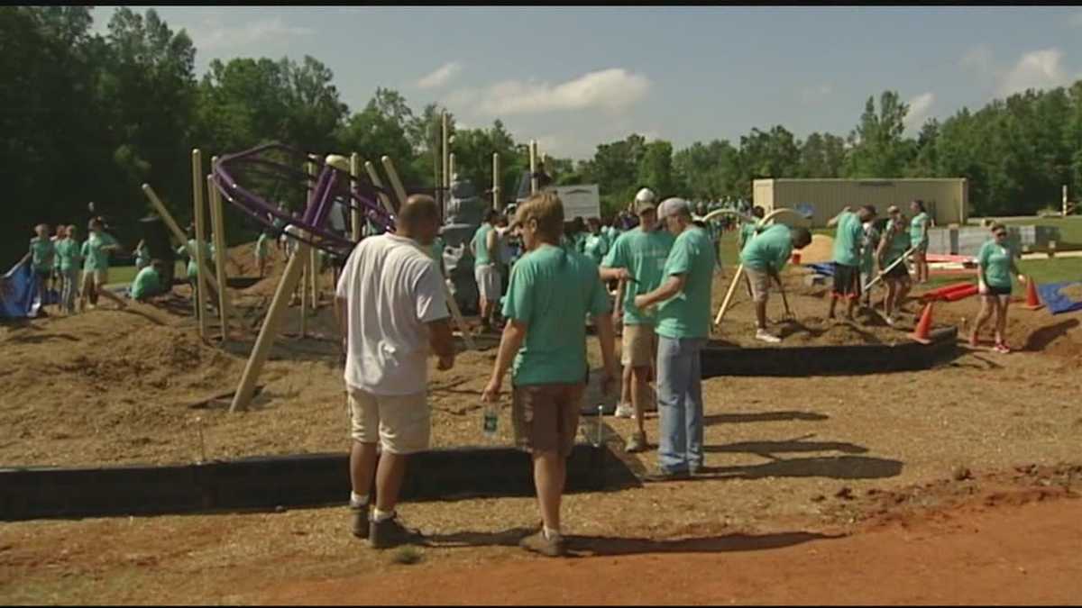 New Playground for Camp Weaver