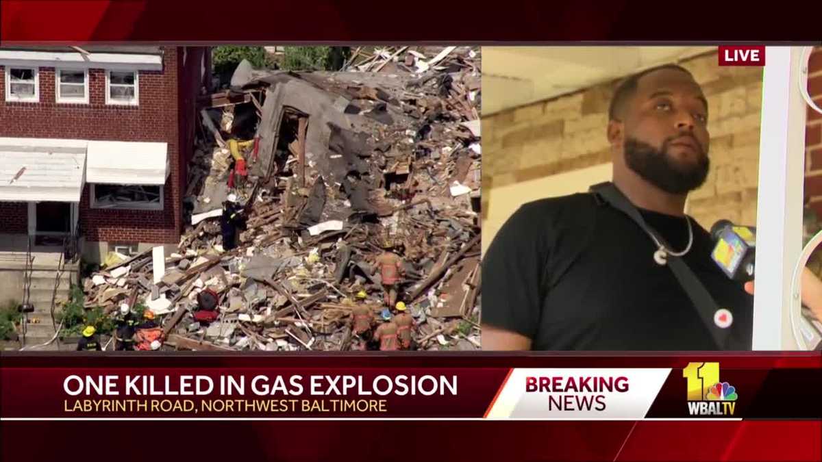 2 local heroes help neighbors trapped in Baltimore explosion