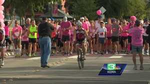 Hot Pink Fun Run benefits breast cancer research