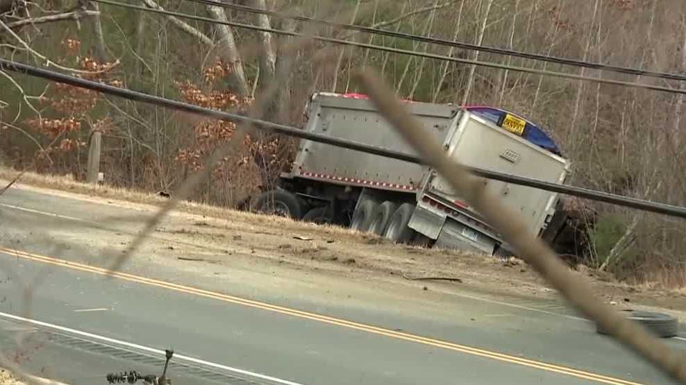 Route 111 in Hudson shut down after crash