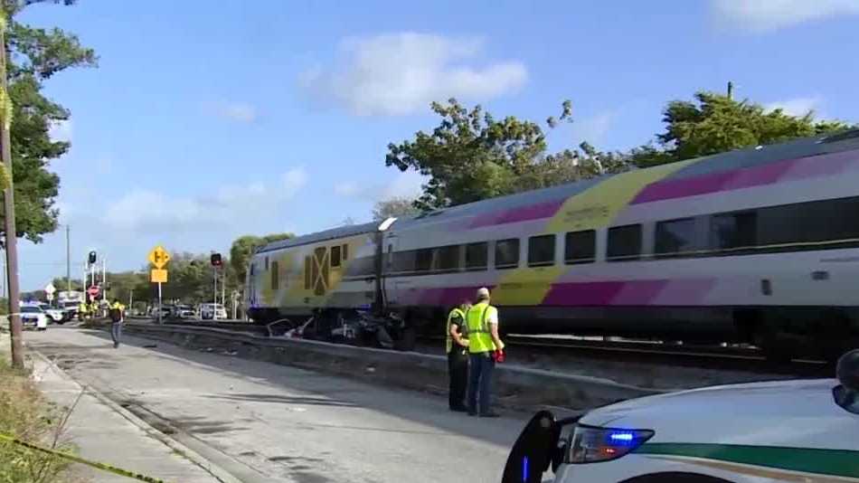 'It's a miracle he's alive': Florida man hit by a train and survives