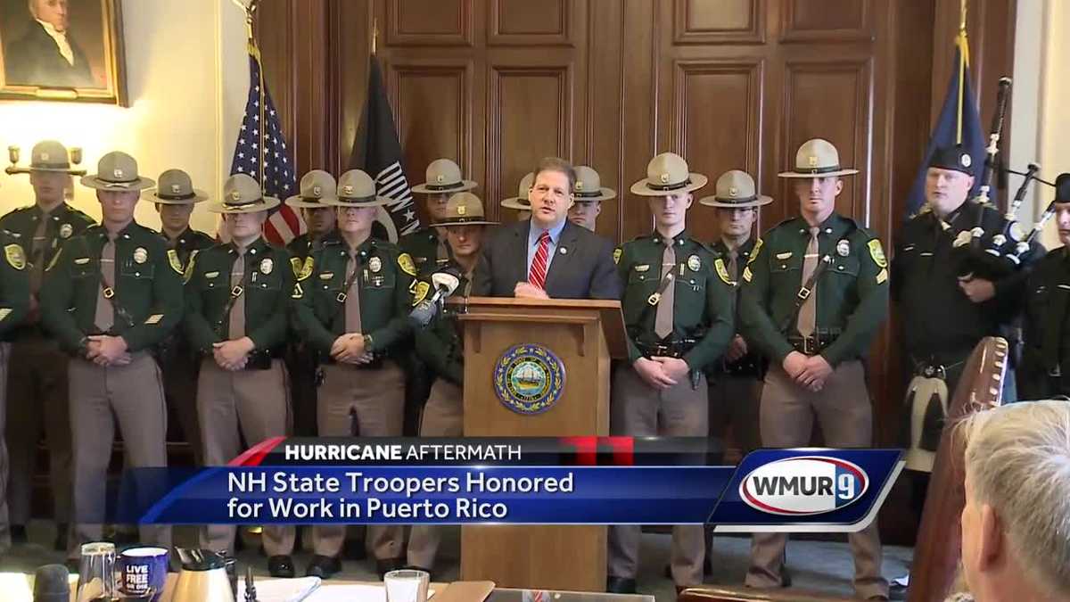 NH state troopers praised for Puerto Rico relief efforts