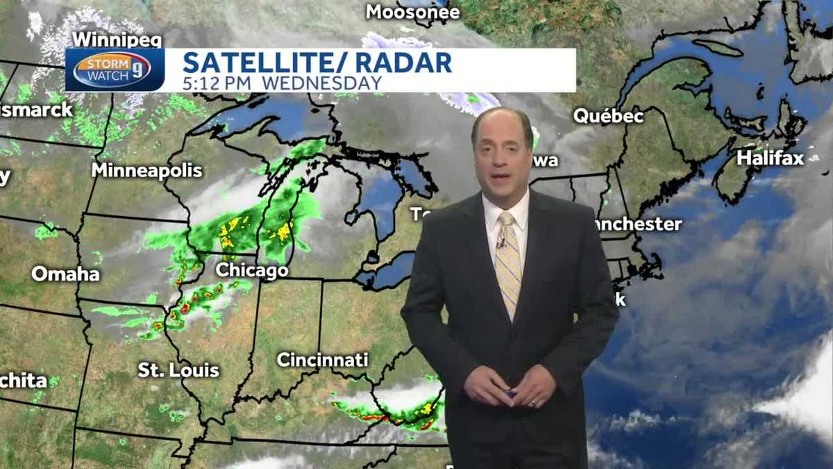 Update: Heavy rain, thunderstorm, snow possible