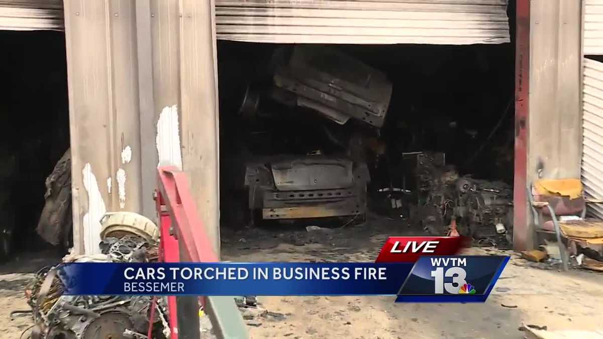 Fire destroys Bessemer auto repair shop Fire destroys Bessemer auto repair shop