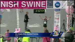 Run the Flying Pig as a relay team