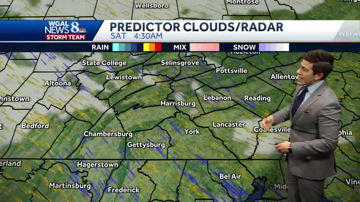 Mild and windy end to the workweek