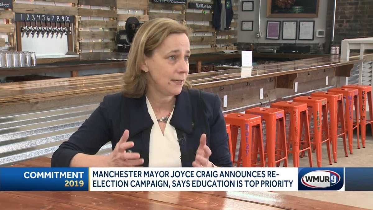 Manchester Mayor Joyce Craig makes it official: she's running for ...
