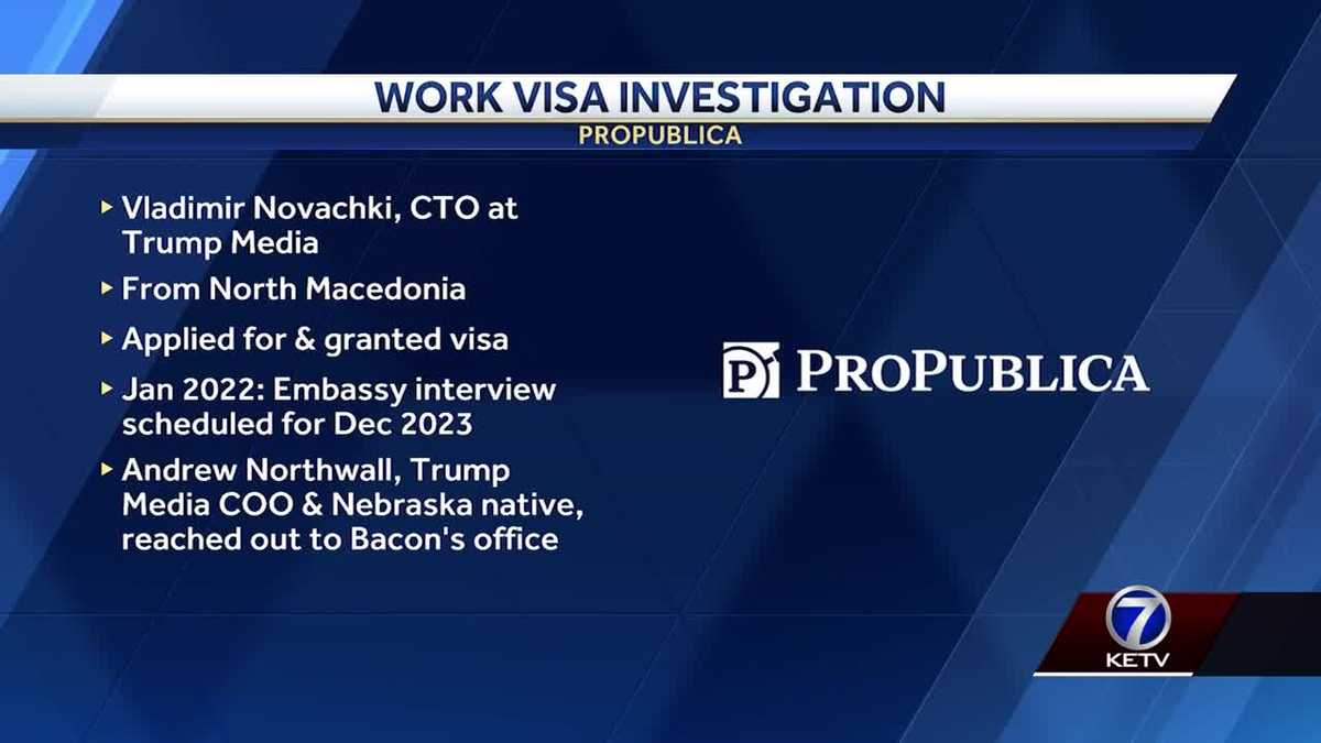 ProPublica questions Bacon's role in Trump Media immigration issue