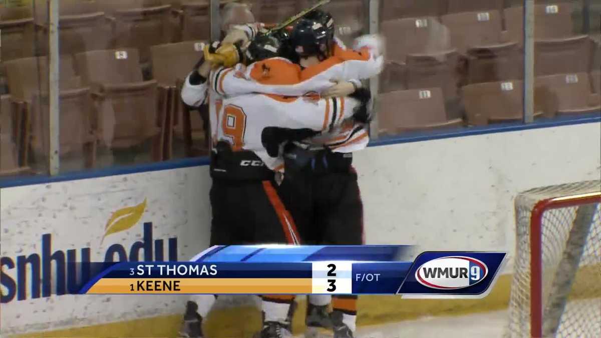 Keene wins first hockey title