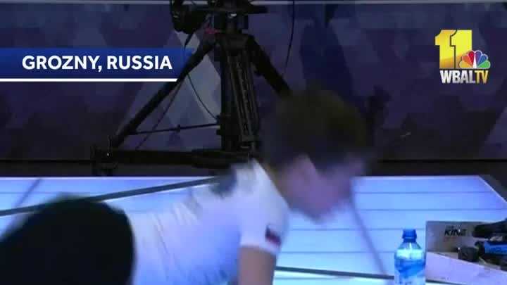 5-year-old sets push-up world record