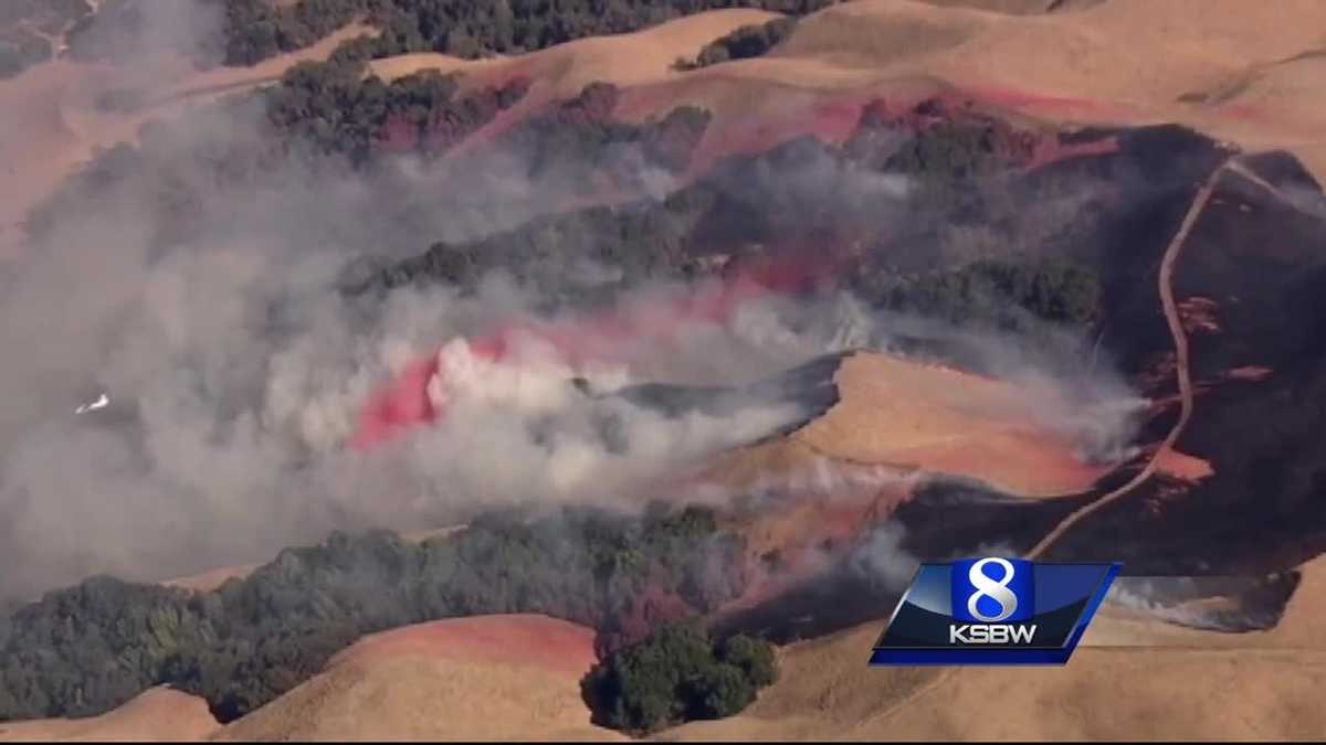 Castro Fire scorches 150 acres near Gilroy