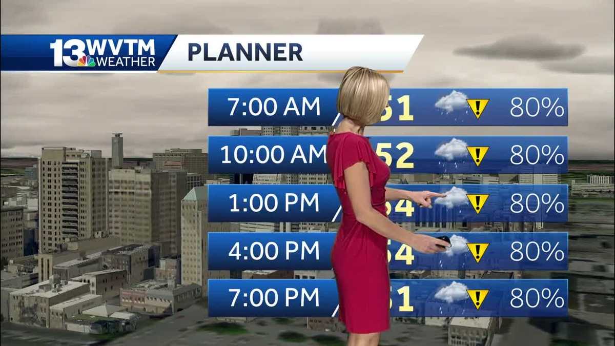 Rain likely today and Friday