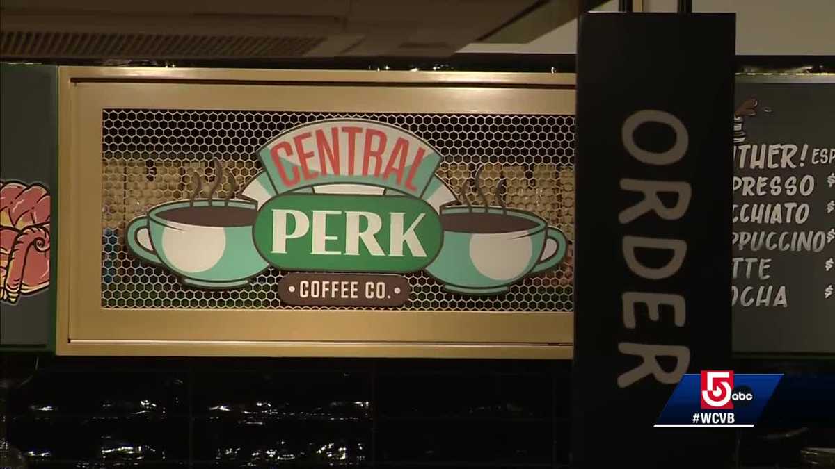 Central Perk opening in Boston today