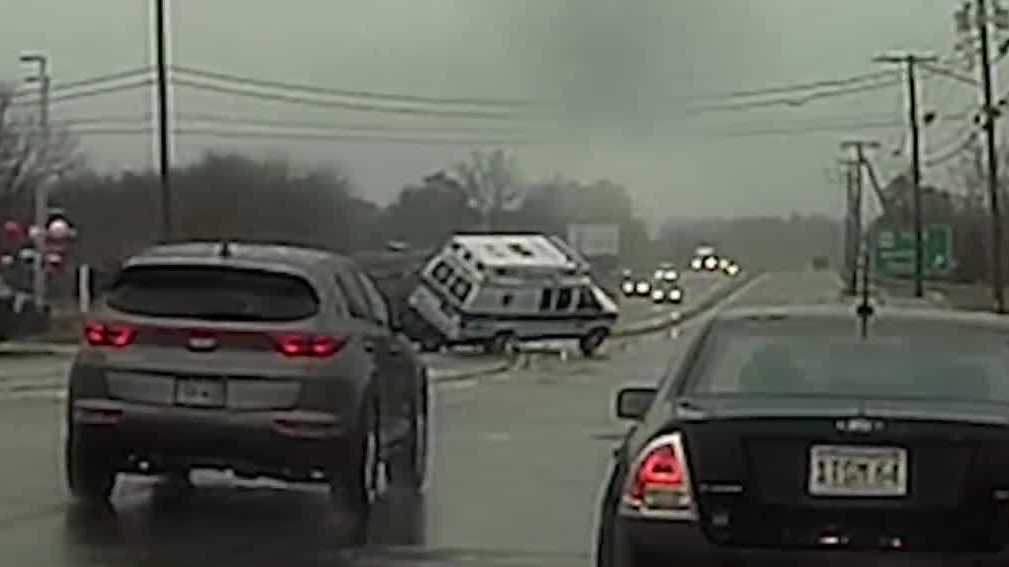 Dashcam video captures crash involving Mass. ambulance Dashcam video captures crash involving Mass. ambulance