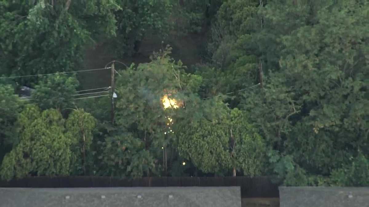 WATCH: Transformer explodes in Midwest City