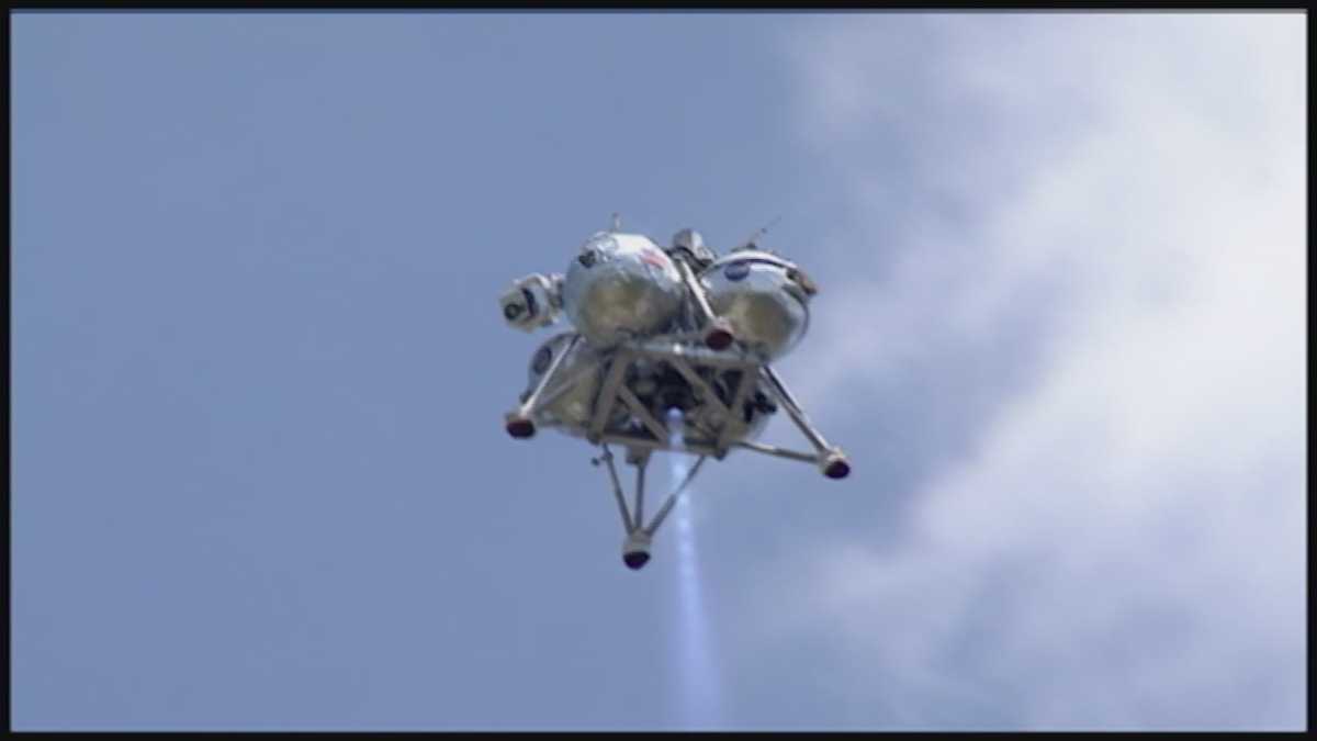 NASA's experimental space lander makes history