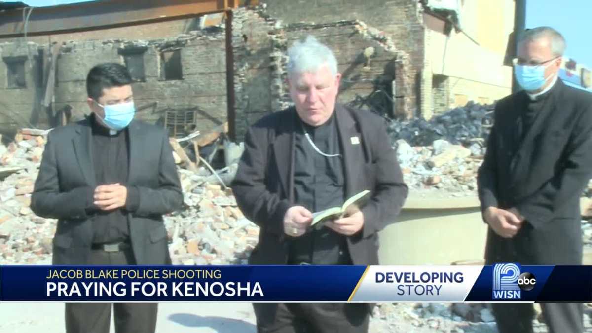Religious leaders pray for Kenosha in wake of Jacob Blake shooting