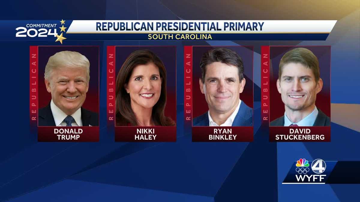 South Carolina: Who is on the ballot for Republican primary?