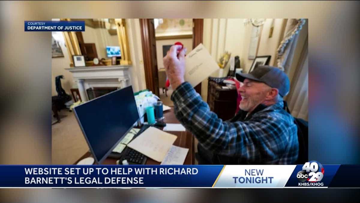 Website set up to help with Richard Barnett's legal defense