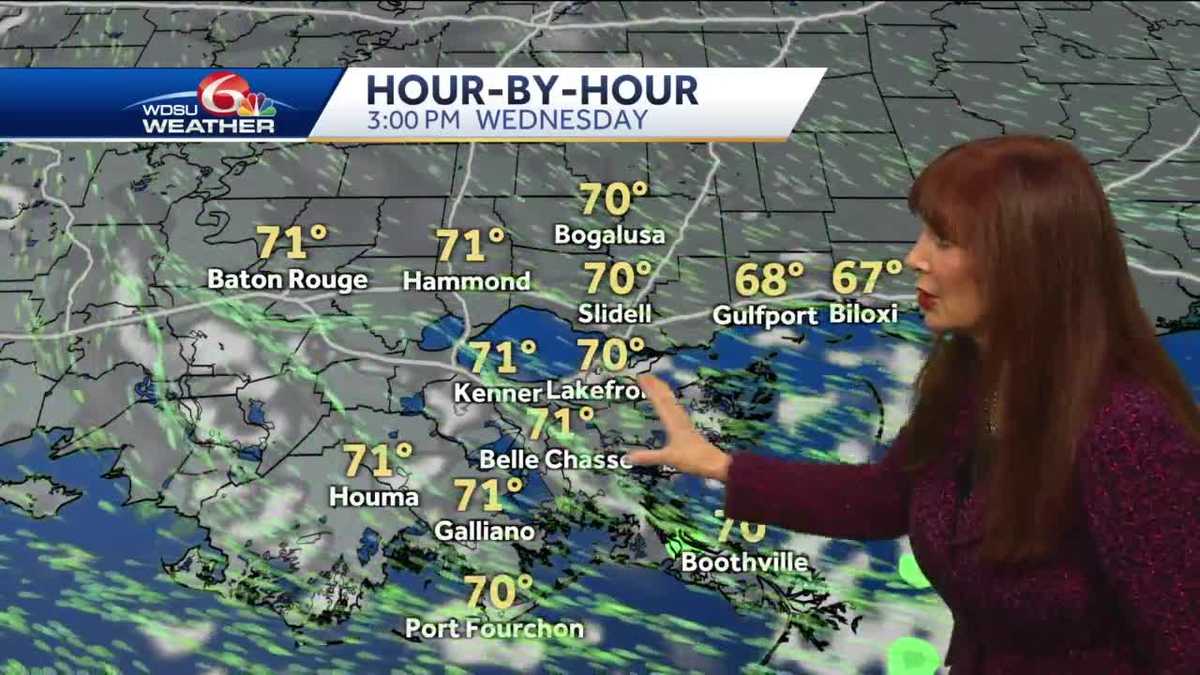 A little warmer Wednesday and Thursday