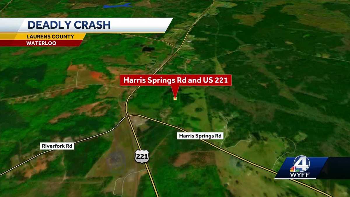 SC: Coroner identifies man killed in Laurens County crash