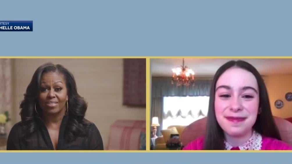 Southborough teen interviews former First Lady Michelle Obama about ...