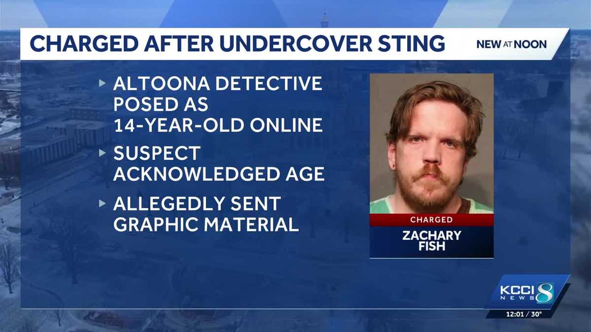 Des Moines man charged after undercover child exploitation sting
