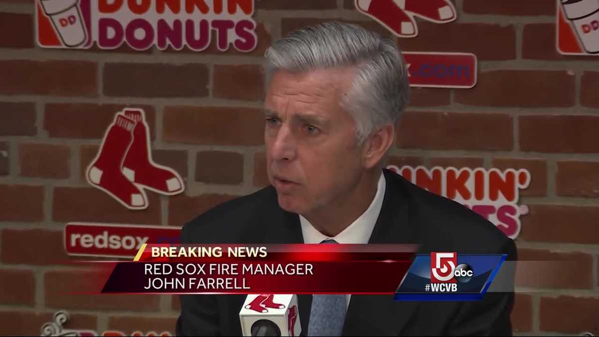 Red Sox president talks about letting Farrell go
