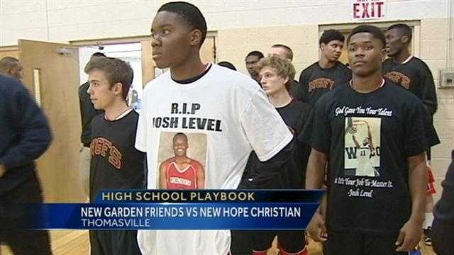 Hoops game remembers Josh Level
