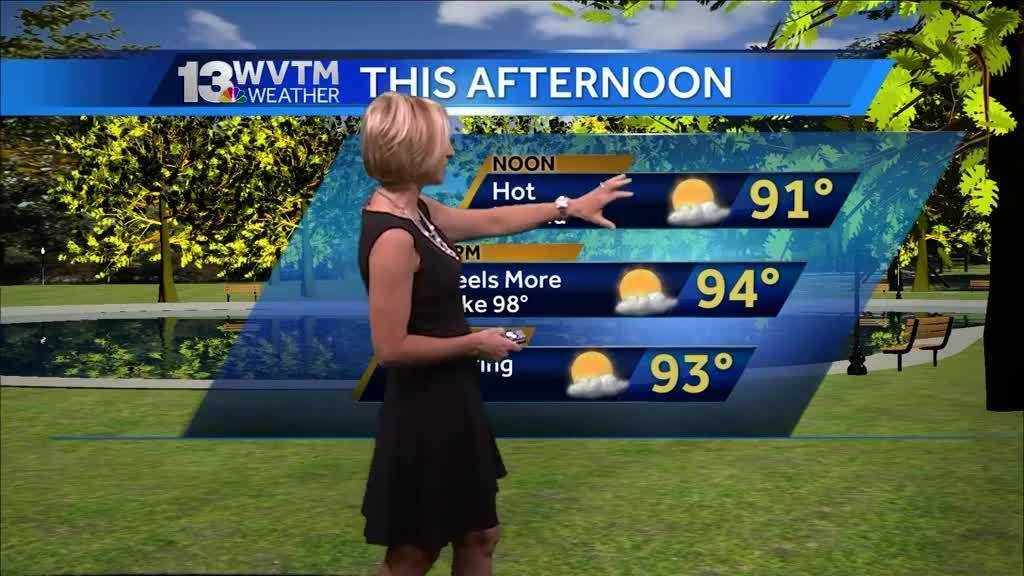 Meteorologist Stephanie Walker with your 30 second #WeatherOnTheGo