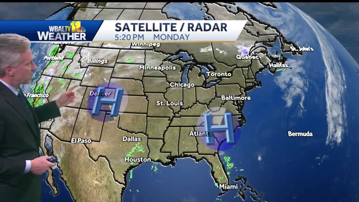 Dry, chilly Monday night