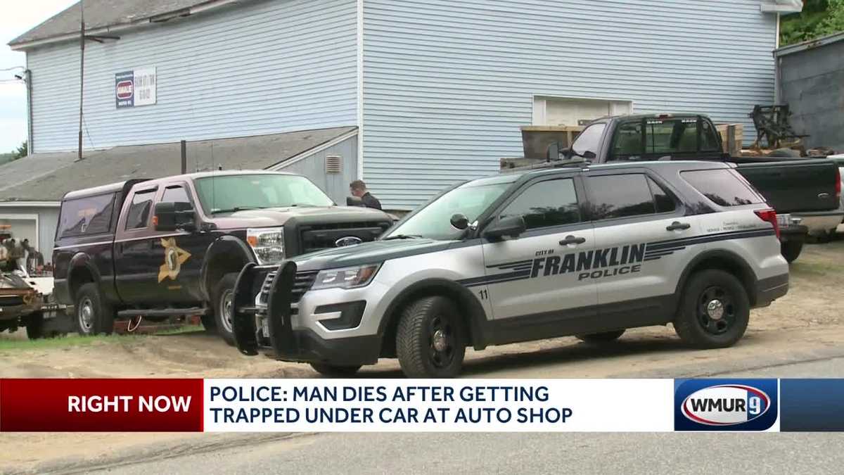 Police: Man dies after getting trapped under car at auto shop