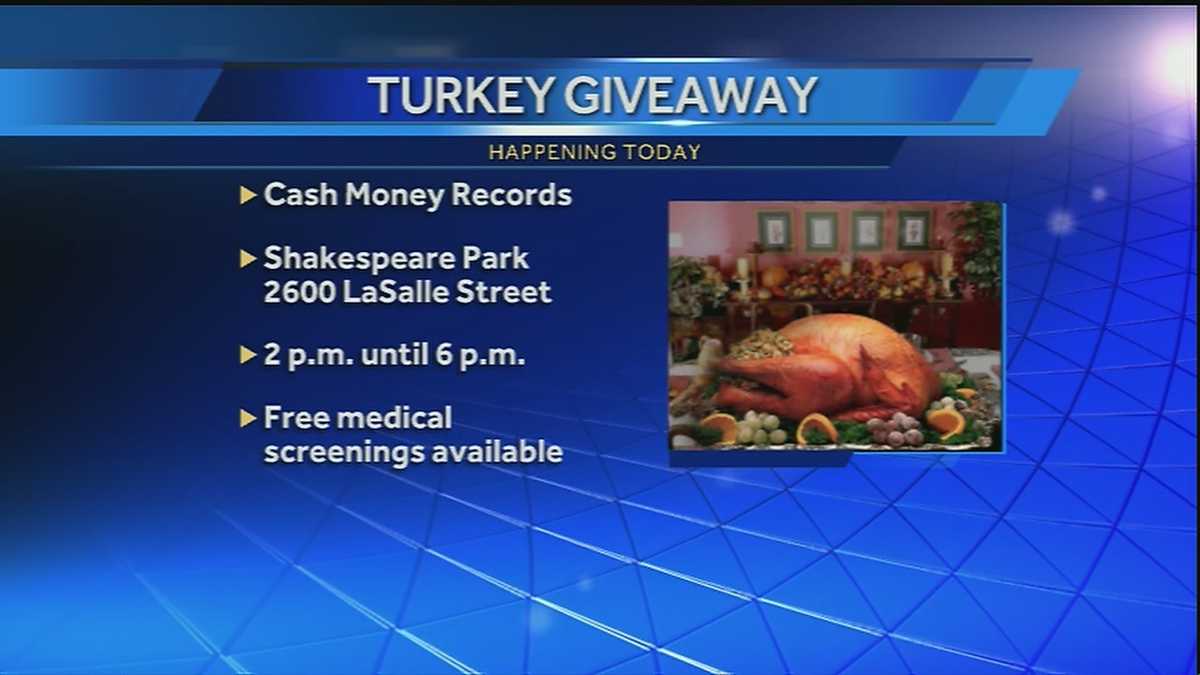 Cash Money Records 17th Annual Turkey Give-a-way