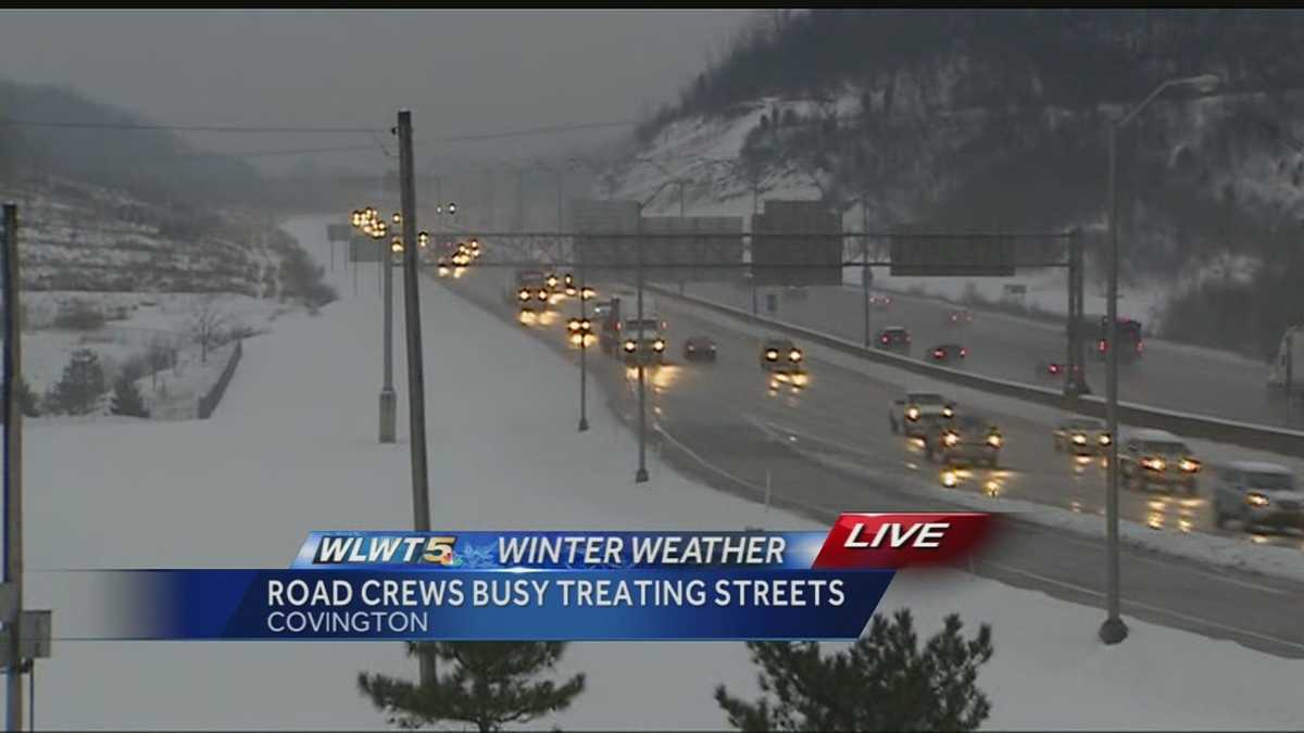 Snow continues to affect road conditions