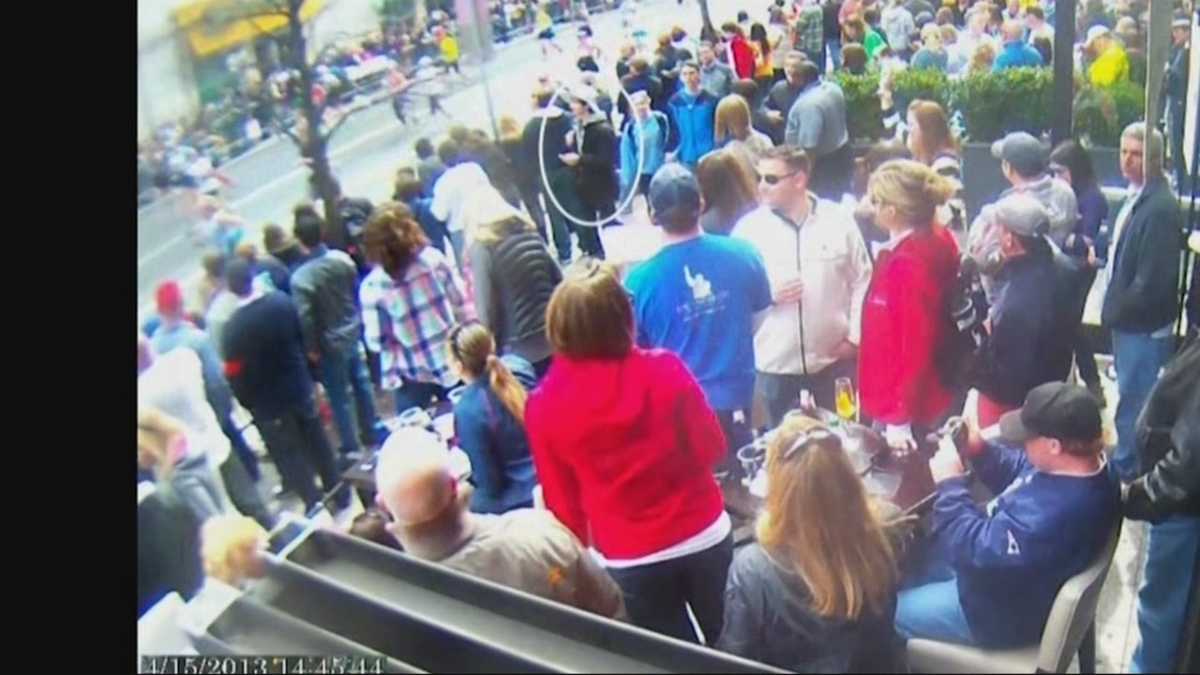 New video shows Dzhokhar Tsarnaev before, after marathon bombing