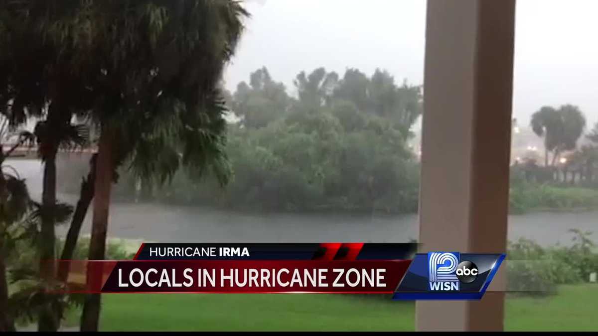 Wisconsin residents in Florida experience Hurricane Irma