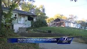 Slow progress in neighborhood rocked by explosion - KETV