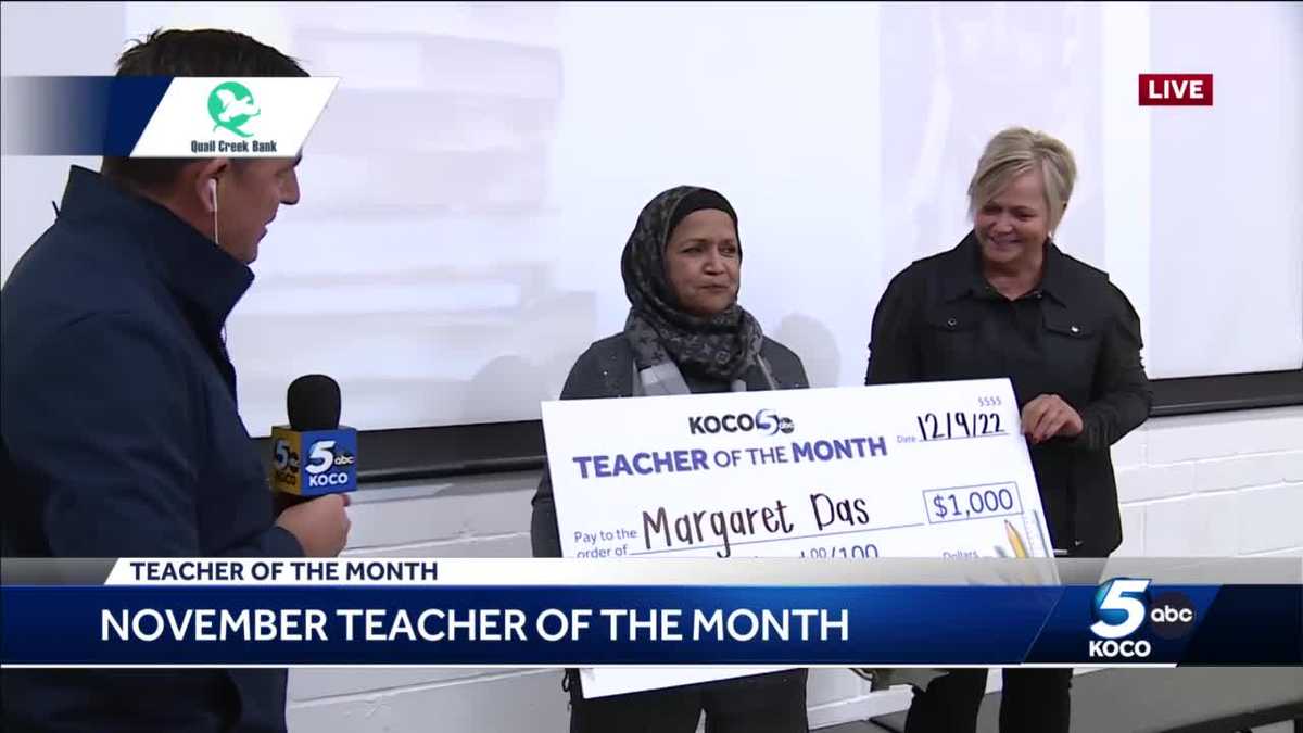 Mercy School Institute teacher named KOCO 5 November Teacher of the Month