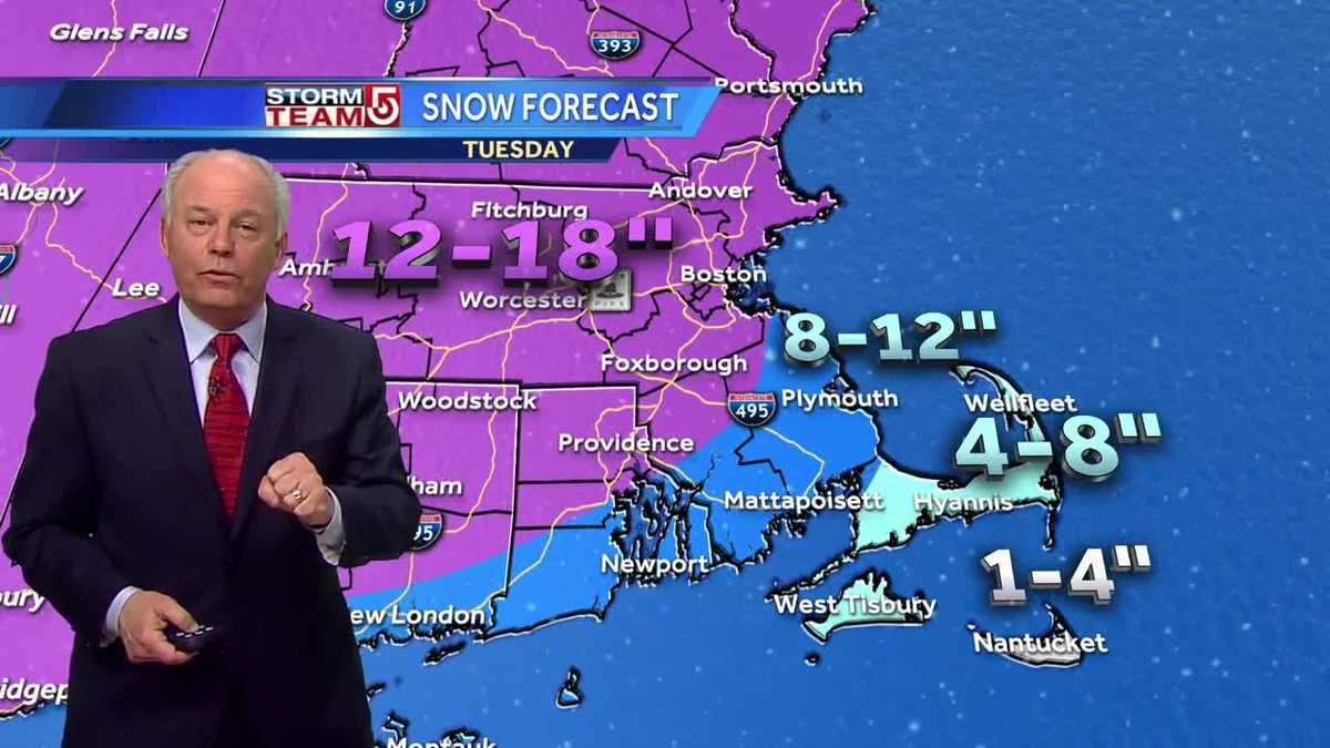 Video: Blizzard conditions expected with Tuesday's storm