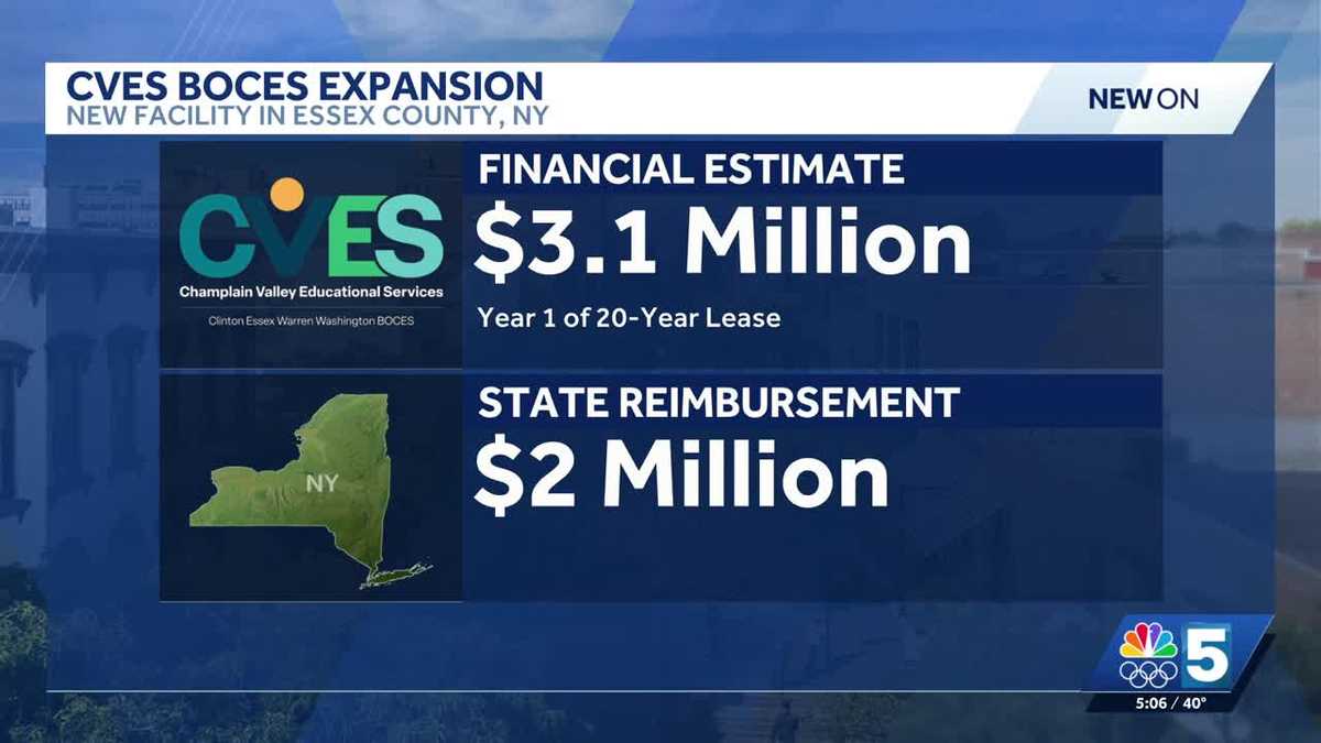 Champlain Valley Educational Services plans major expansion in Moriah