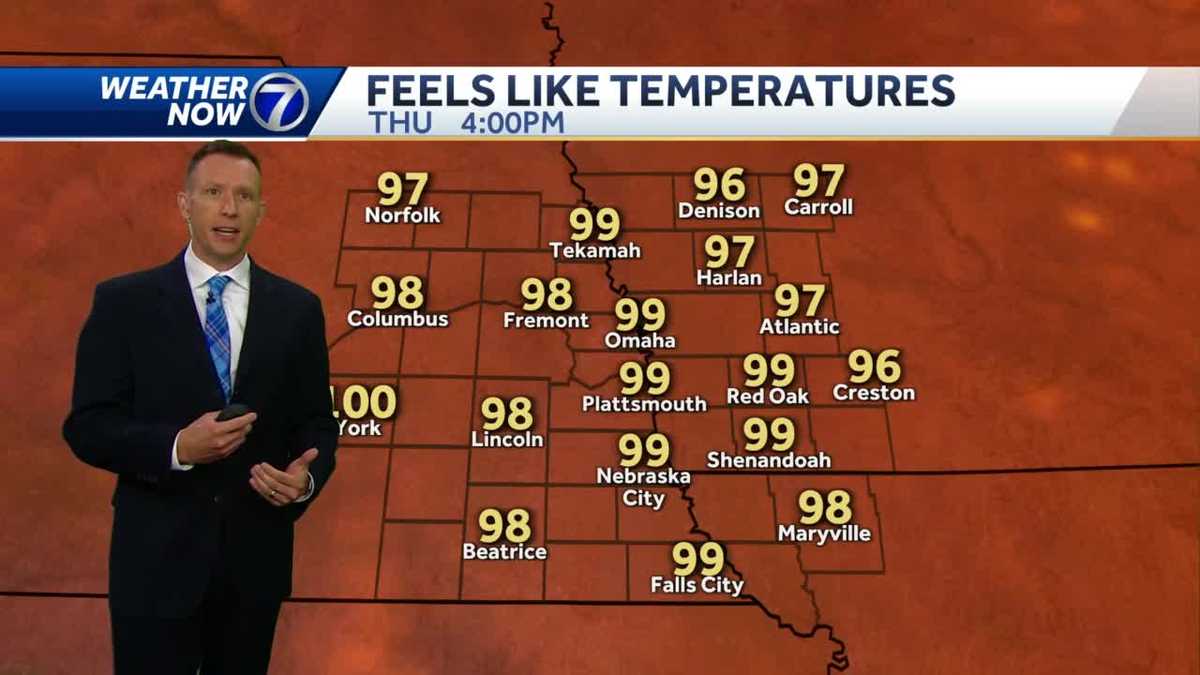 Very hot, humid Thursday, storms likely tomorrow morning